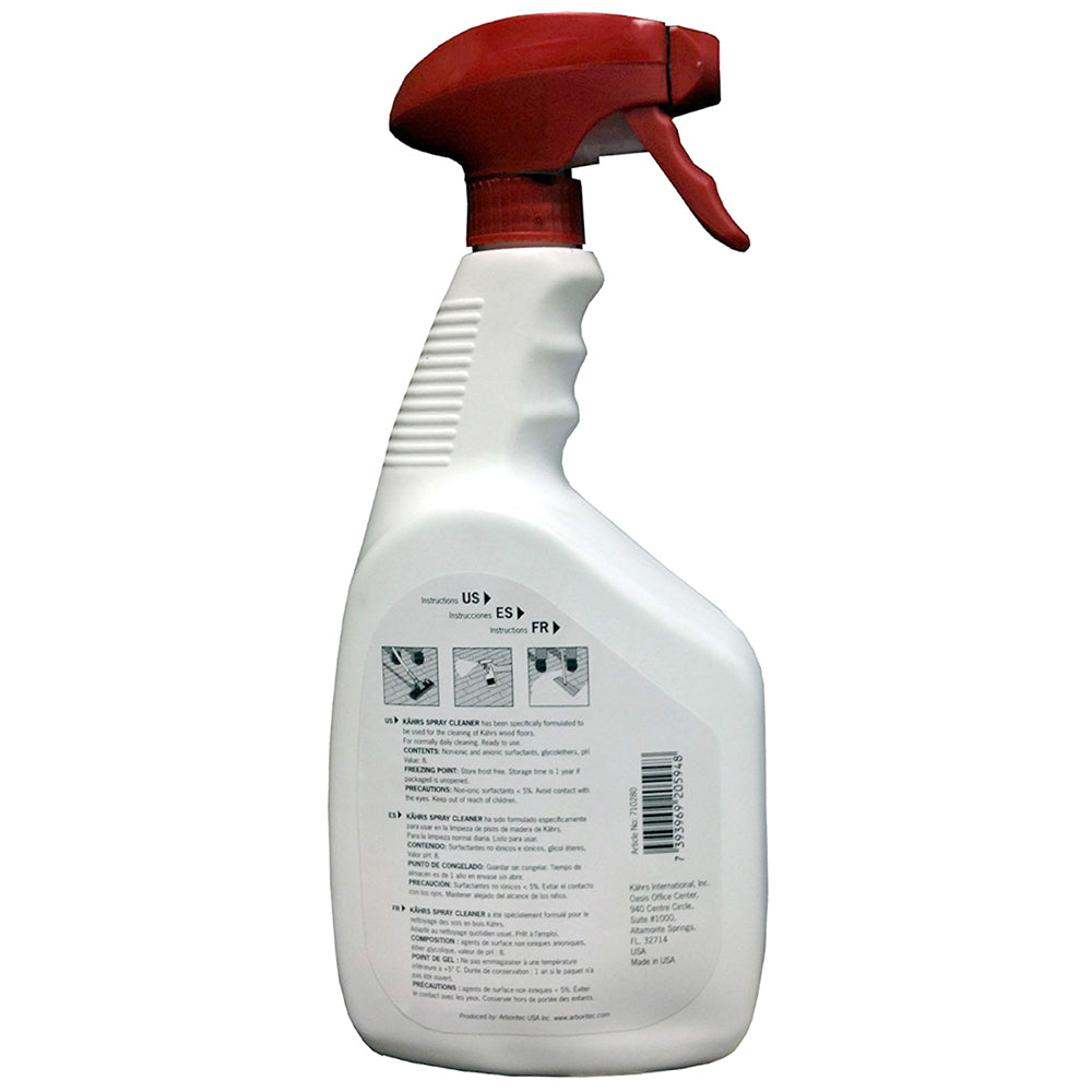 Kahrs Hardwood Floor Cleaner 32 Oz. Spray Ready to Use – Carpets & More ...
