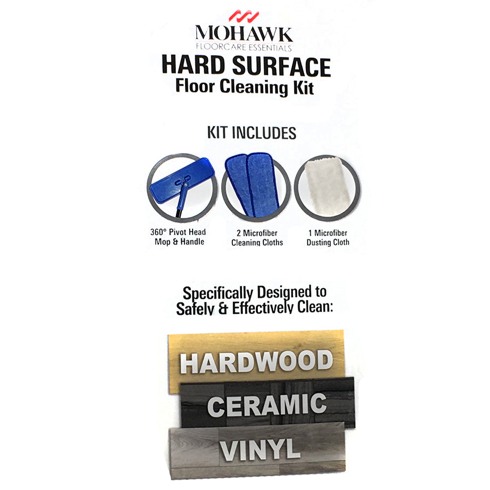 Mohawk Floorcare Essentials Hard Surface Floor Cleaning Kit for ...