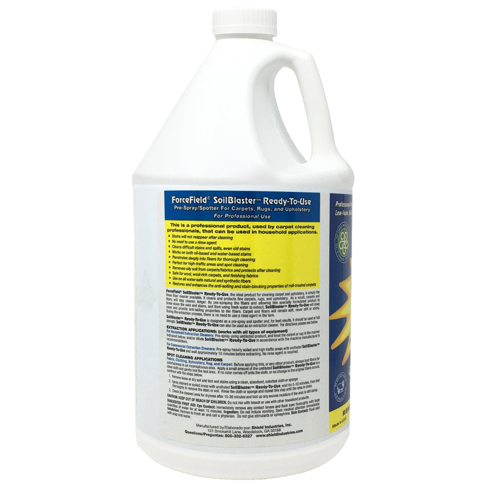 ForceField SoilBlaster Stain and Soil Repellent Carpet Rug and Fabric ...