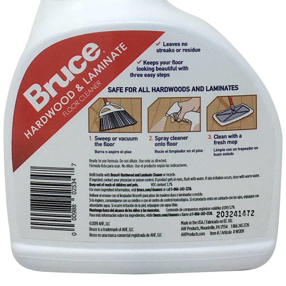 Bruce Hardwood & Laminate Floor Cleaner Spray 32 Fl Oz by Armstrong ...